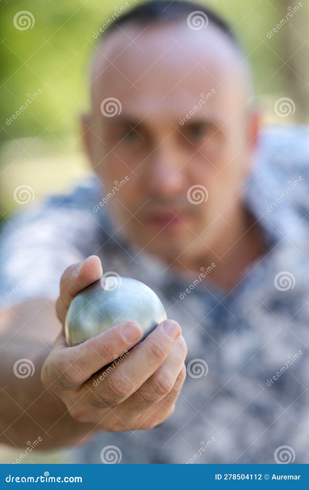 Close up petanque ball stock photo. Image of outside - 278504112