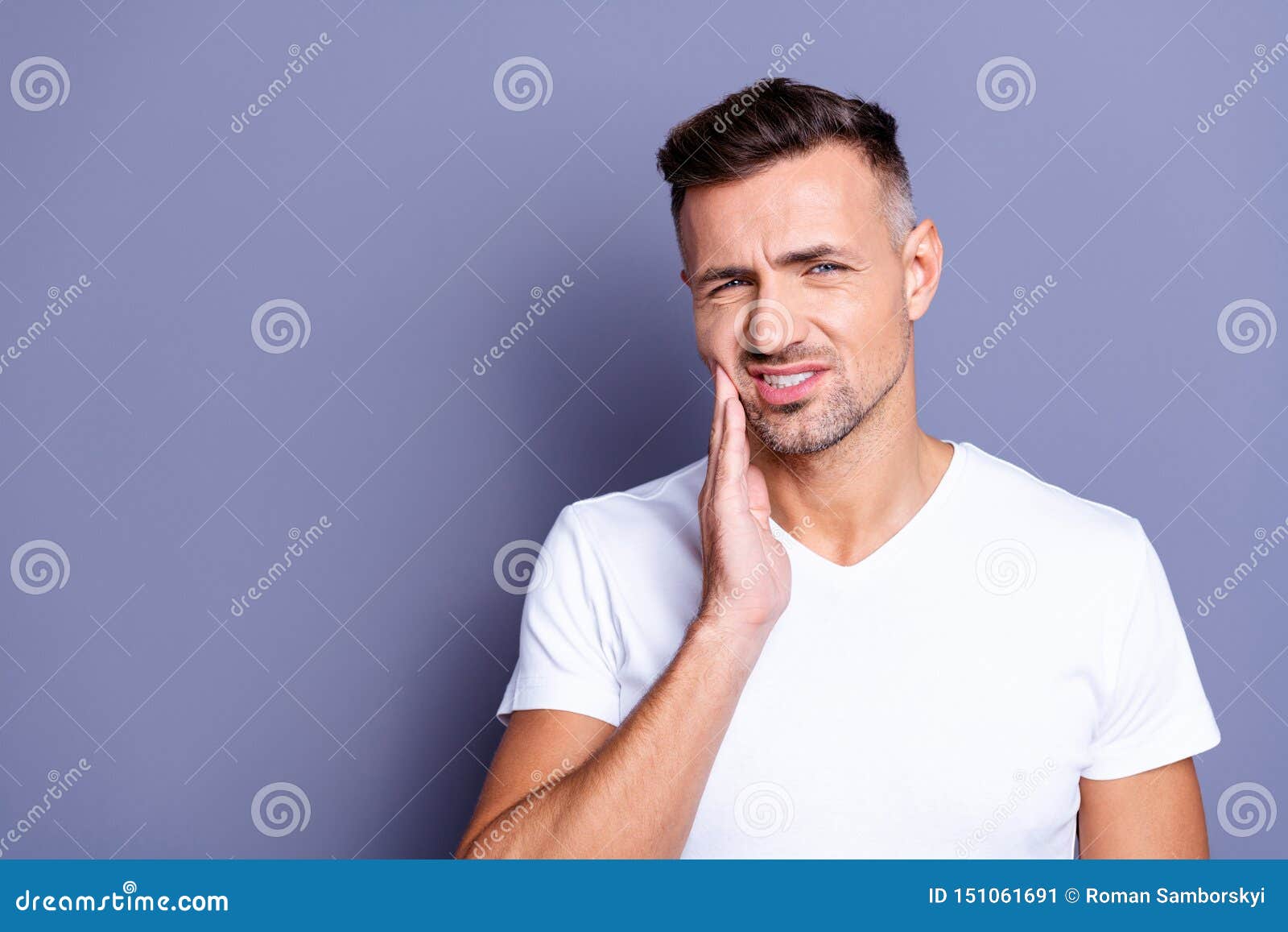 Close Up Photo Amazing He Him His Middle Age Macho Hand Arm Hold