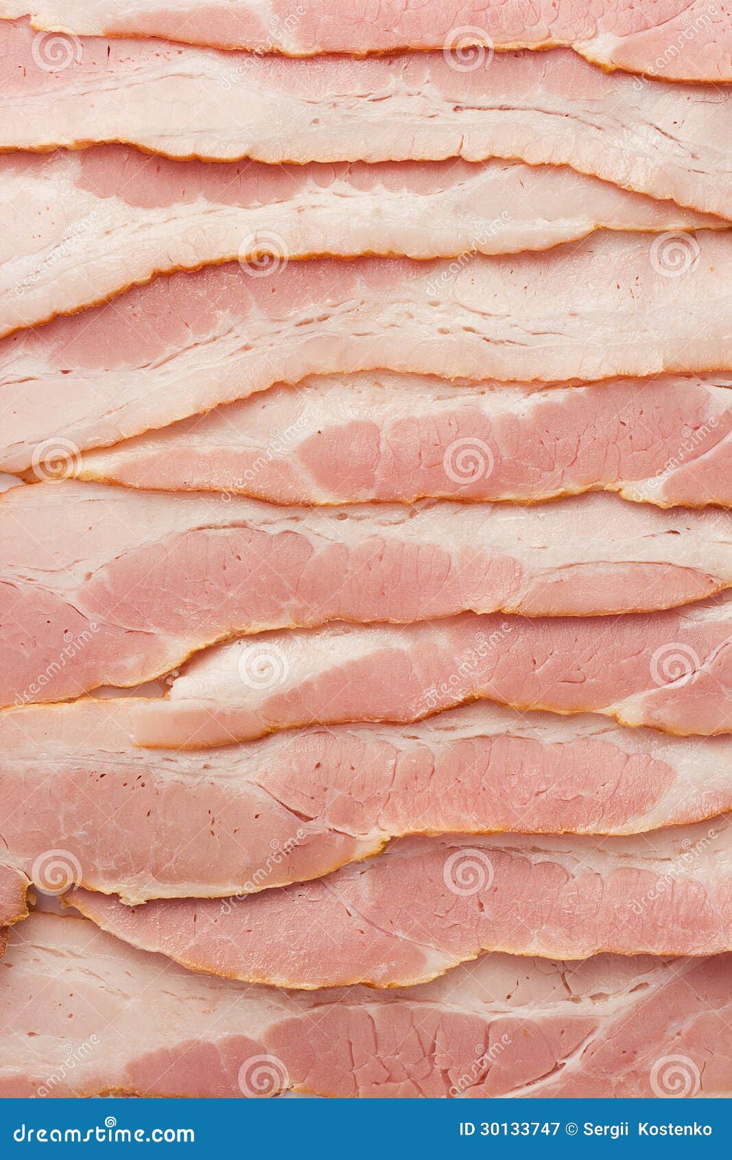 Close-up Photo of Bacon Background Stock Image - Image of cold, white ...