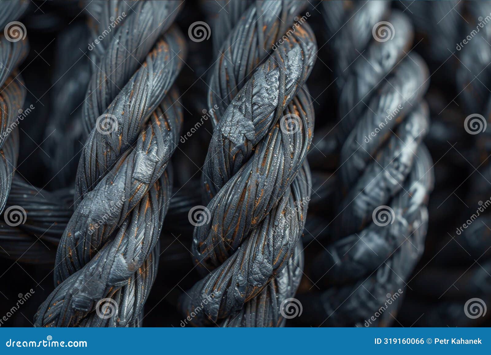 Close-up Photo Capturing the Detailed Textures and Patterns of Steel ...