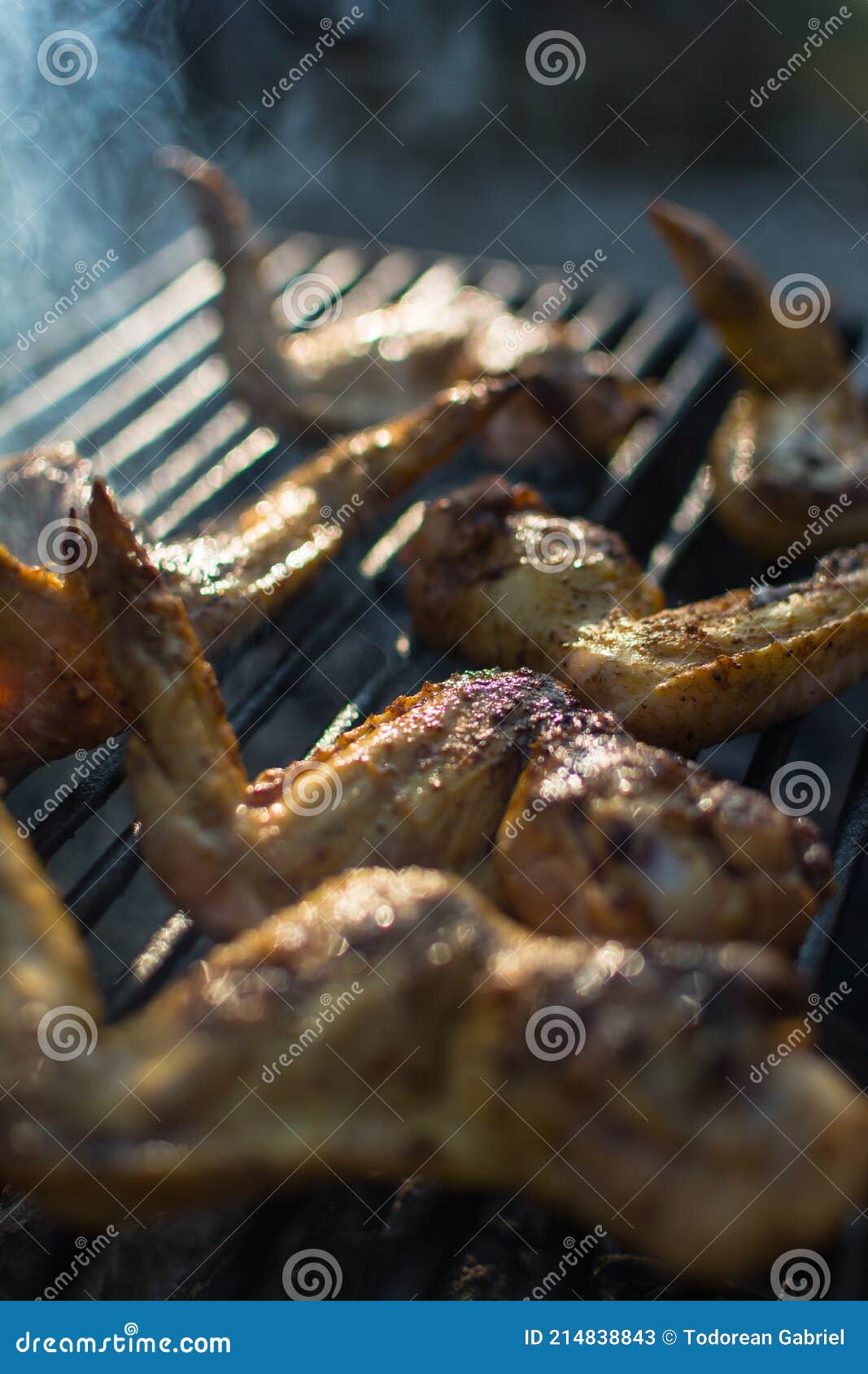 Close-up Photo of Food Preparing Barbeque Stock Image - Image of ...