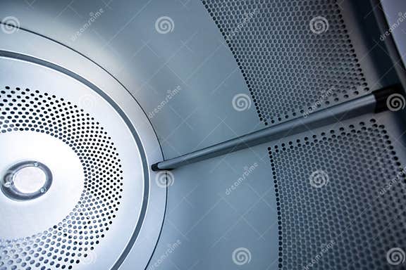 Close Up Photo of Inside Dryer Machine Drum Stock Photo - Image of ...