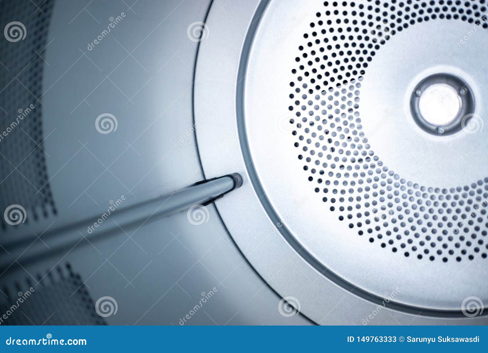 Close Up Photo of Inside Dryer Machine Drum Stock Image - Image of ...