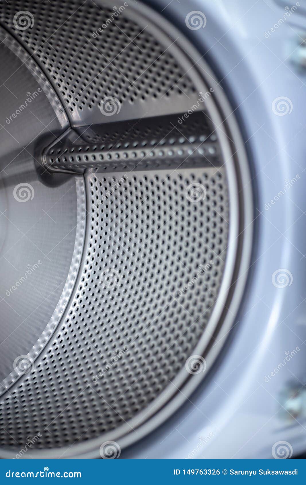 Close Up Photo of Inside Washing Machine Drum Stock Photo - Image of ...