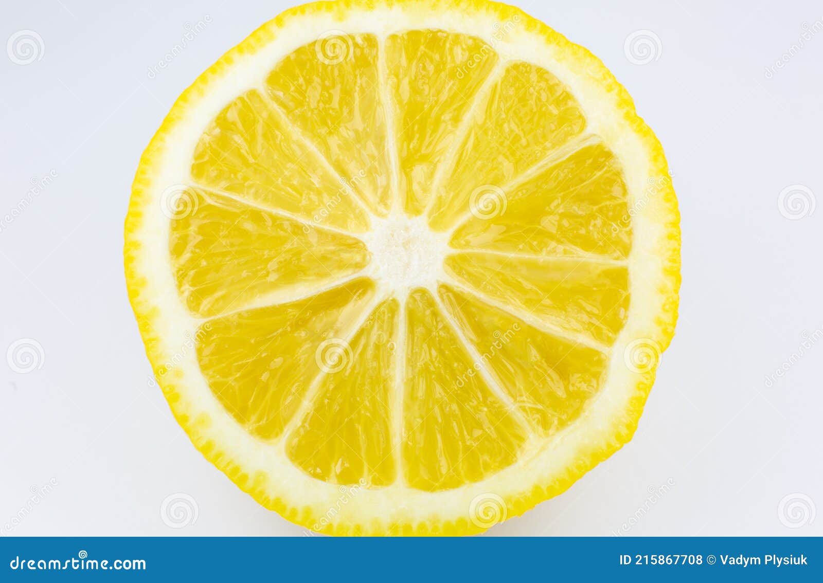Close Up Photo of Lemon Texture Background. Fruit Cut in Half, Inside ...