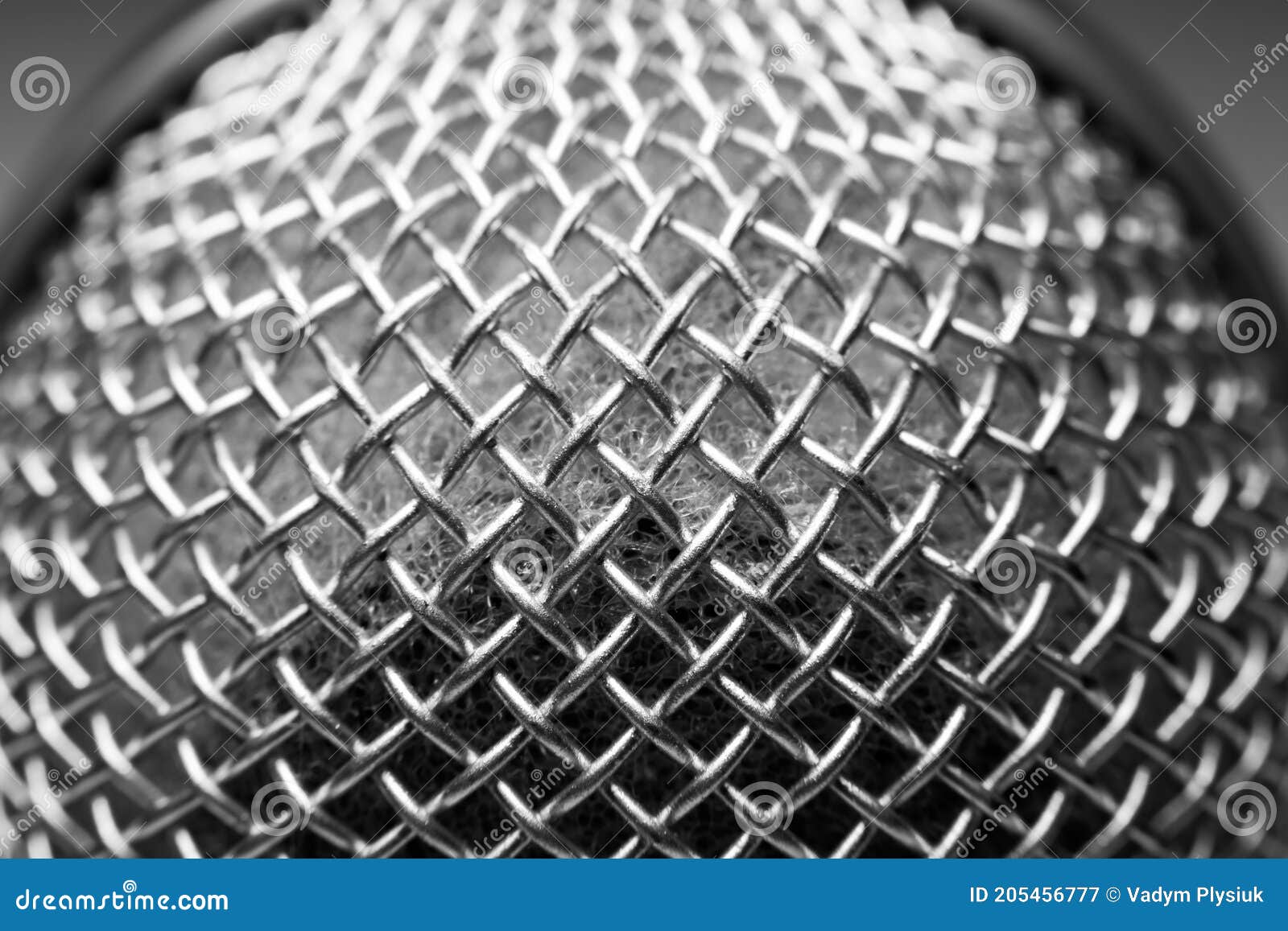 Close Up Photo of Microphone Texture Stock Image - Image of musical ...