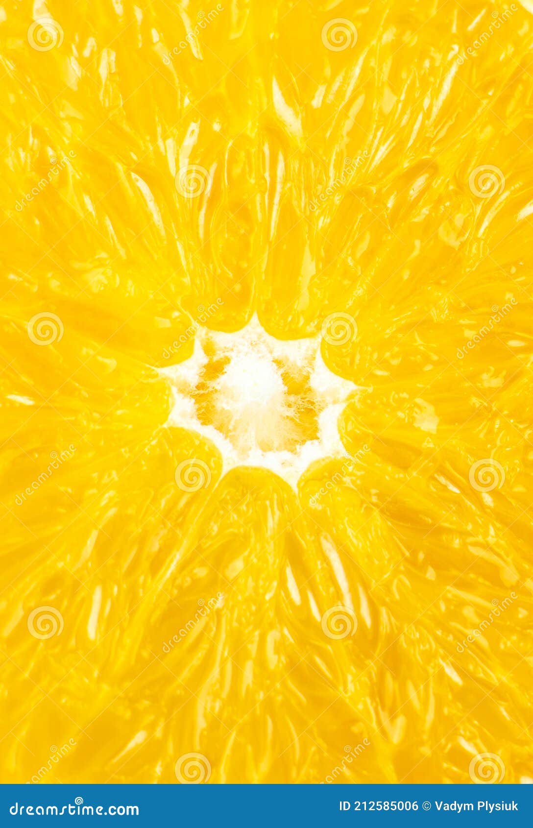 Close Up Photo of Orange on White Background. Oranges Fruit Cut in Half ...