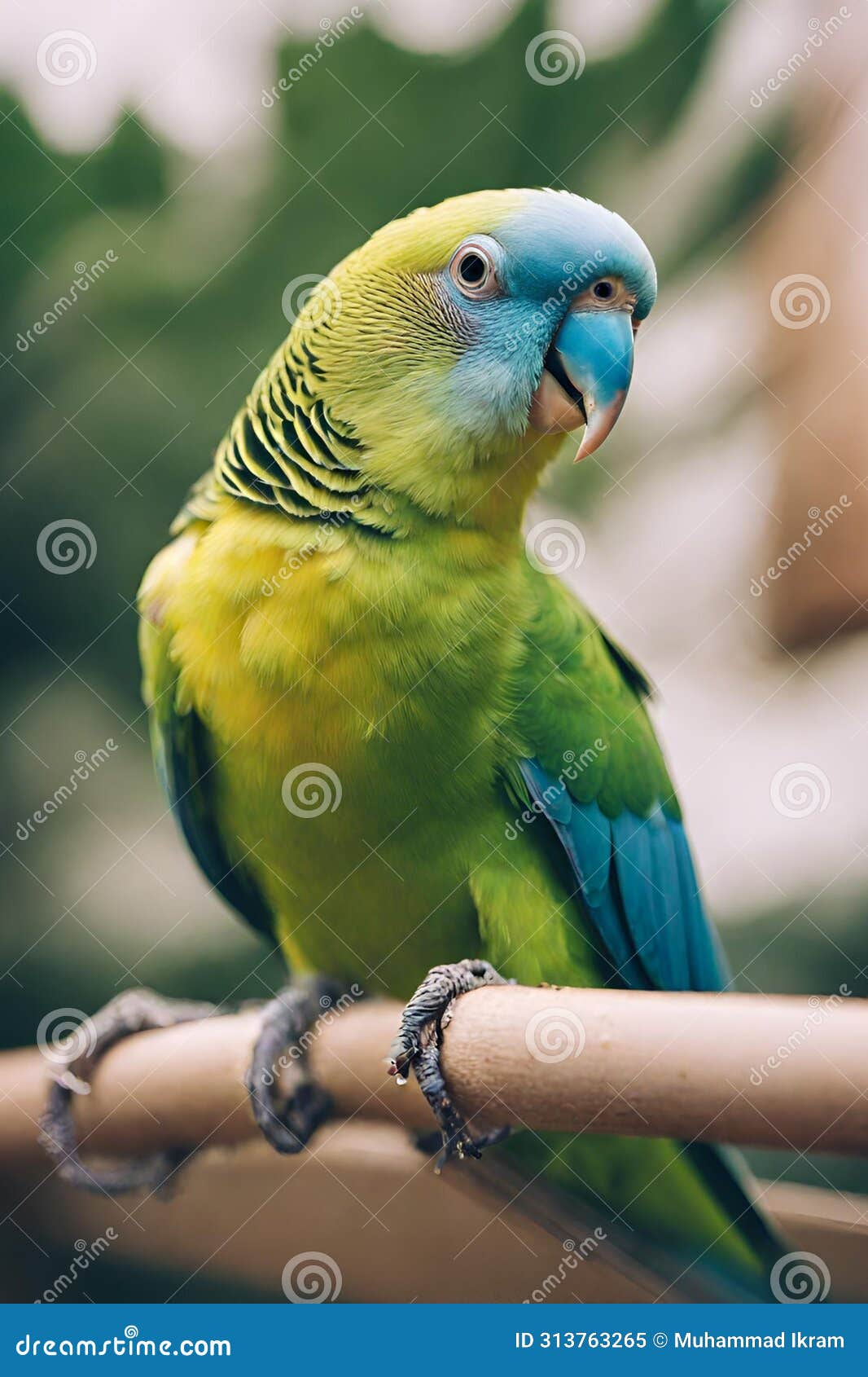 Vibrant Close-up Portrait of a Parakeet - Nature S Beauty Captured ...