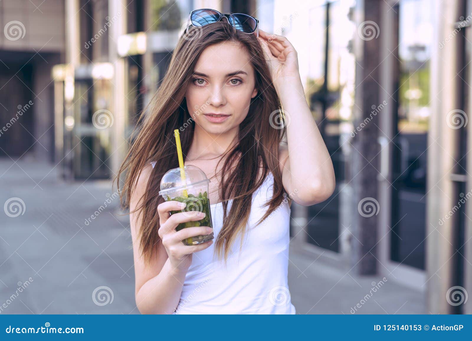 Close Up Photo Portrait Of Attractive Trendy Confident Flirty Coquette