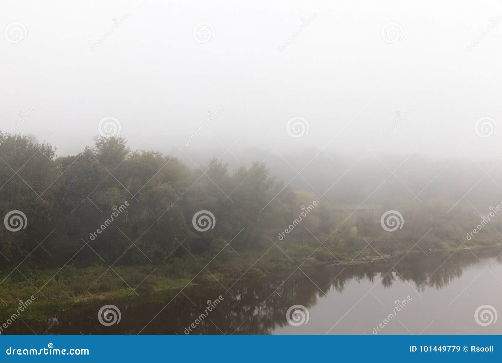 Fog, close-up stock image. Image of lake, melancholy - 101449779