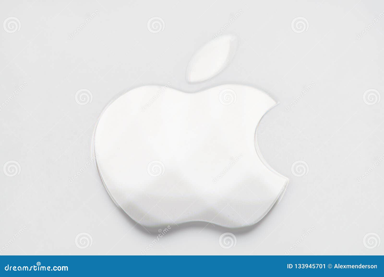 Close-up Photo of Silver Apple Logo Editorial Photo - Image of icon ...
