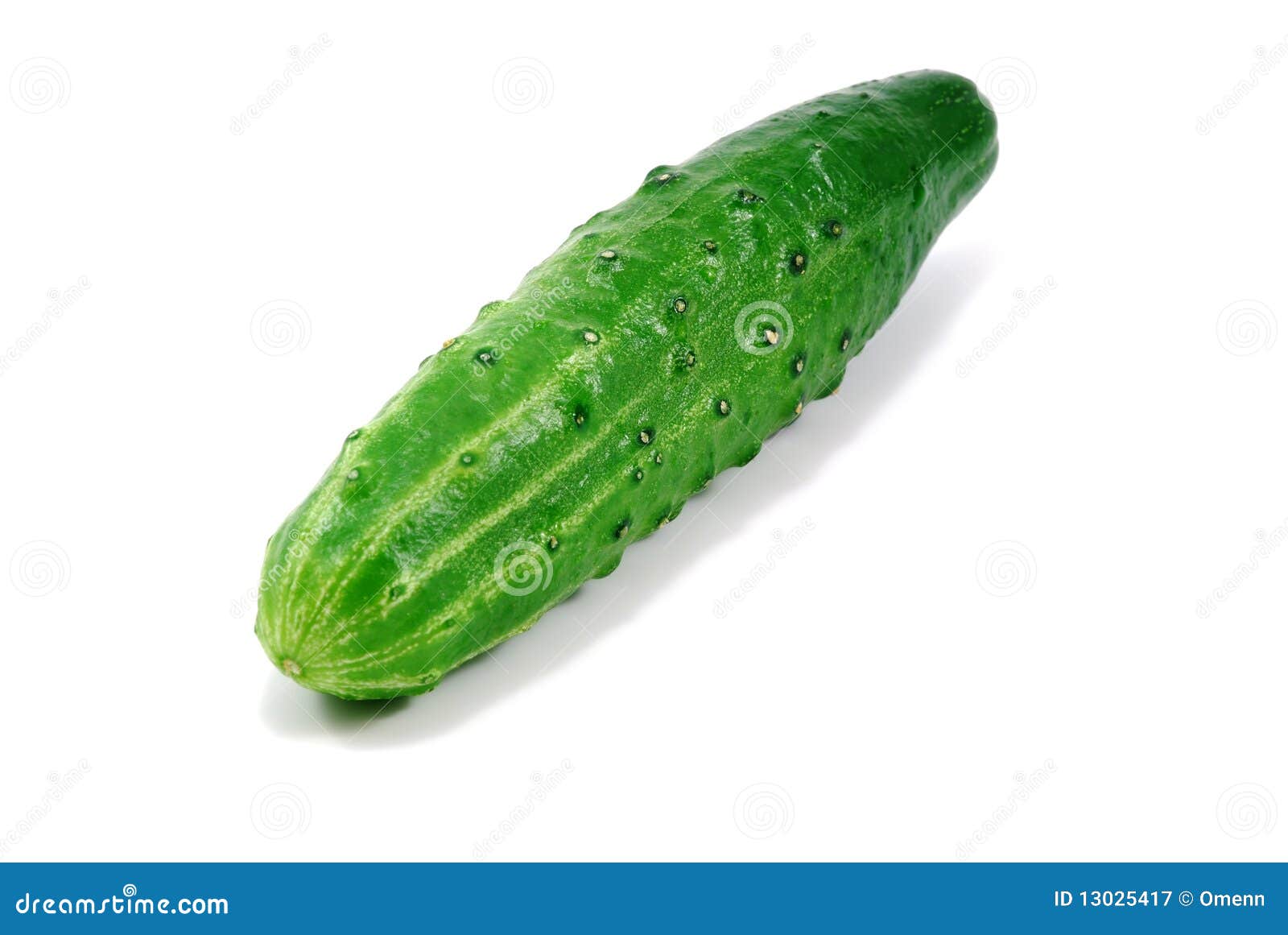 Close-up Photo of Single Cucumber Stock Image - Image of vegetarian ...
