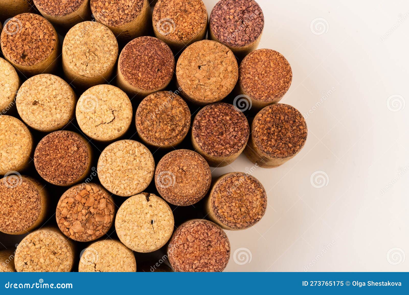 Close Up Photo of Stacked Wine Corks Stock Image - Image of spirit, wine: 273765175