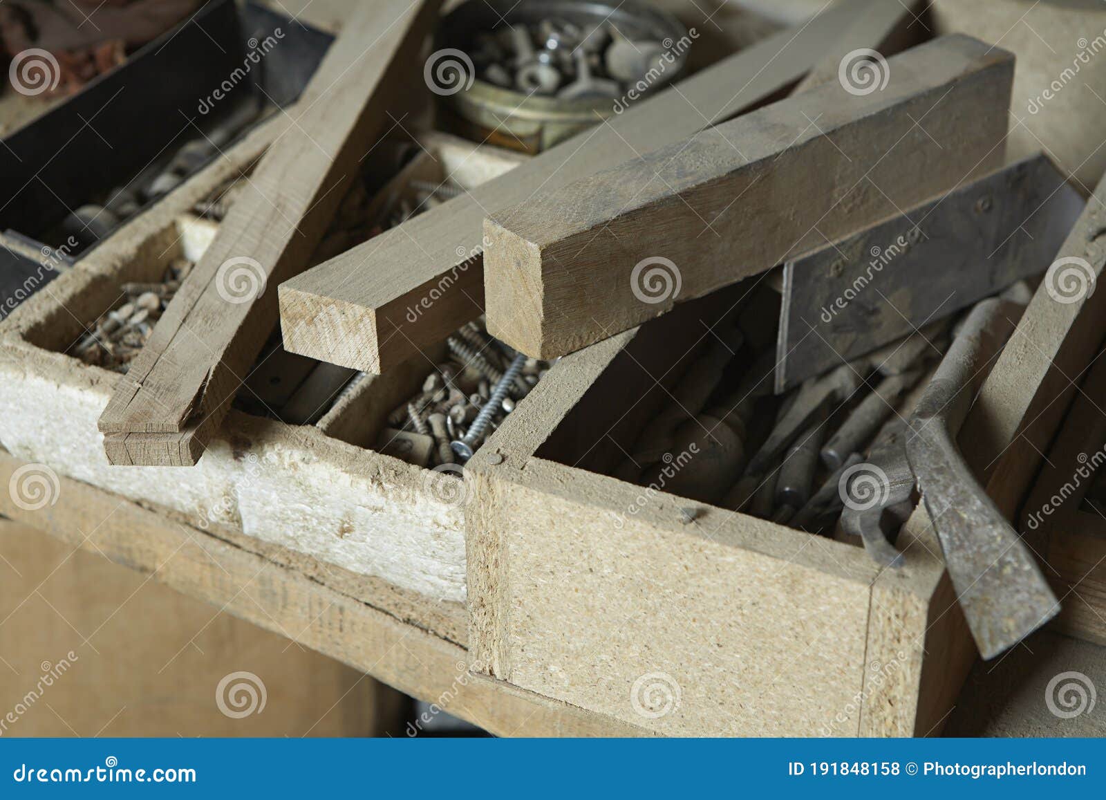 Photo of Tool and Fastener Boxes Stock Photo - Image of container ...