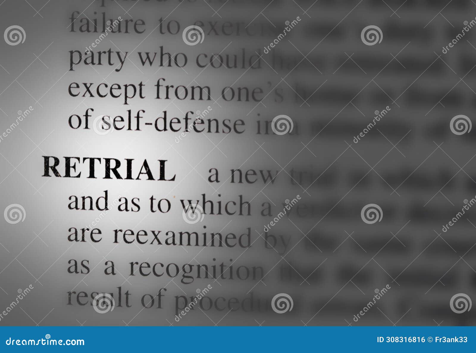 Retrial stock illustration. Illustration of reversing - 308316816
