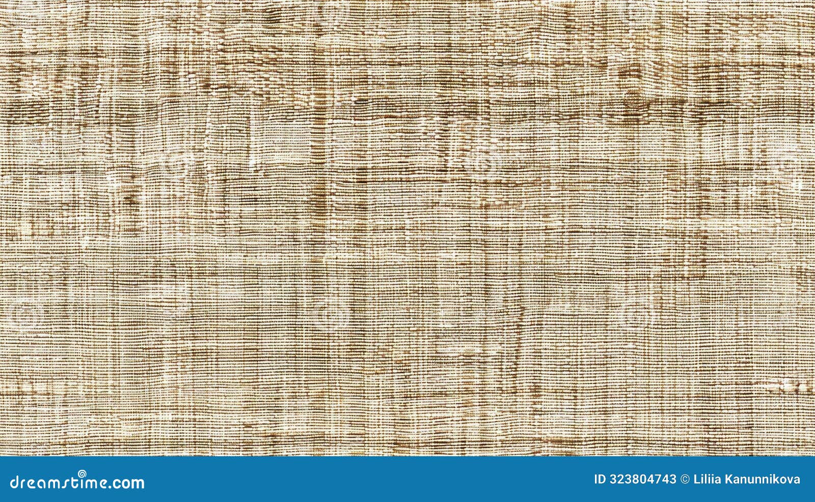 A Close-up Photo of a Woven Papyrus Texture with Light and Dark Brown ...