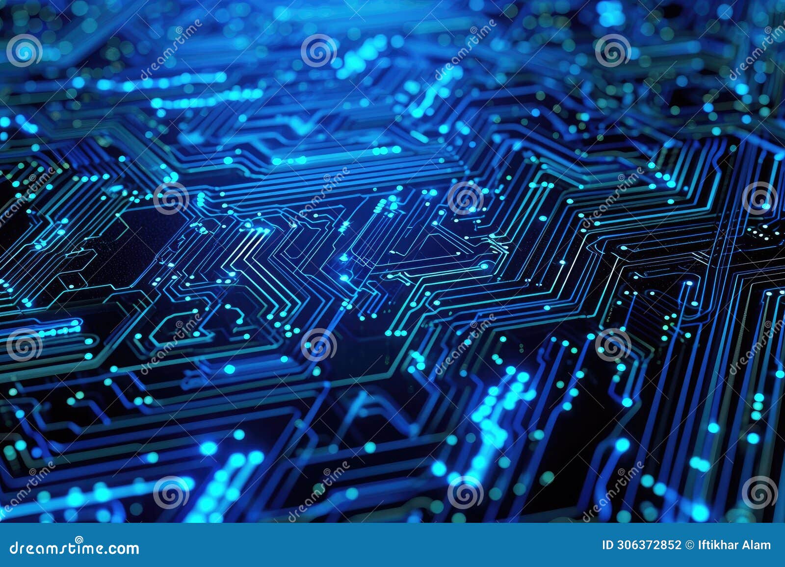 This Close-up Photograph Captures the Intricate Details of a Computer ...