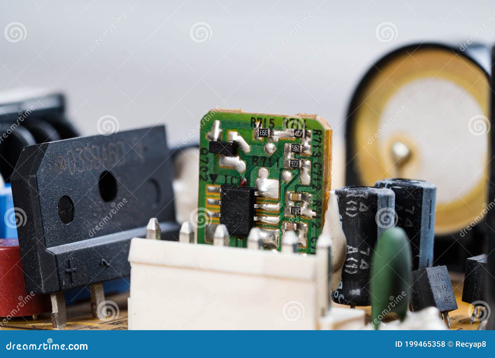 Aircon split type chip set stock photo. Image of data - 199465358