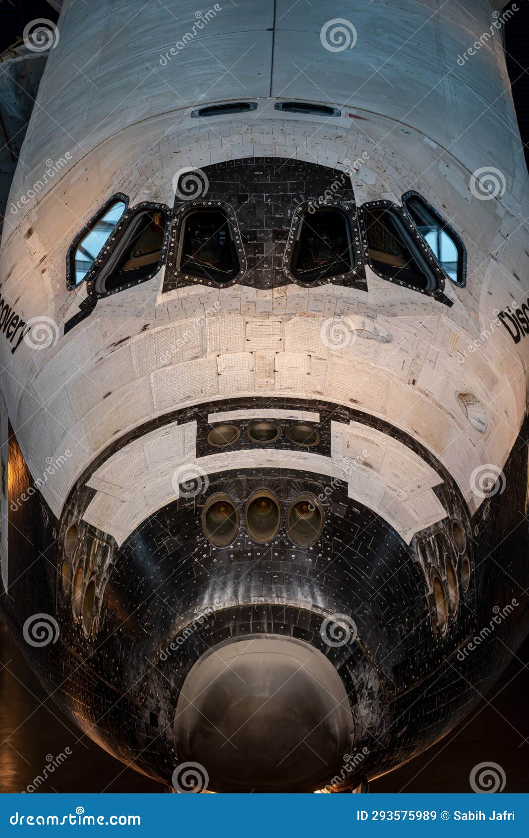 Close Up Picture of the Cockpit of a Space Shuttle Editorial Stock ...