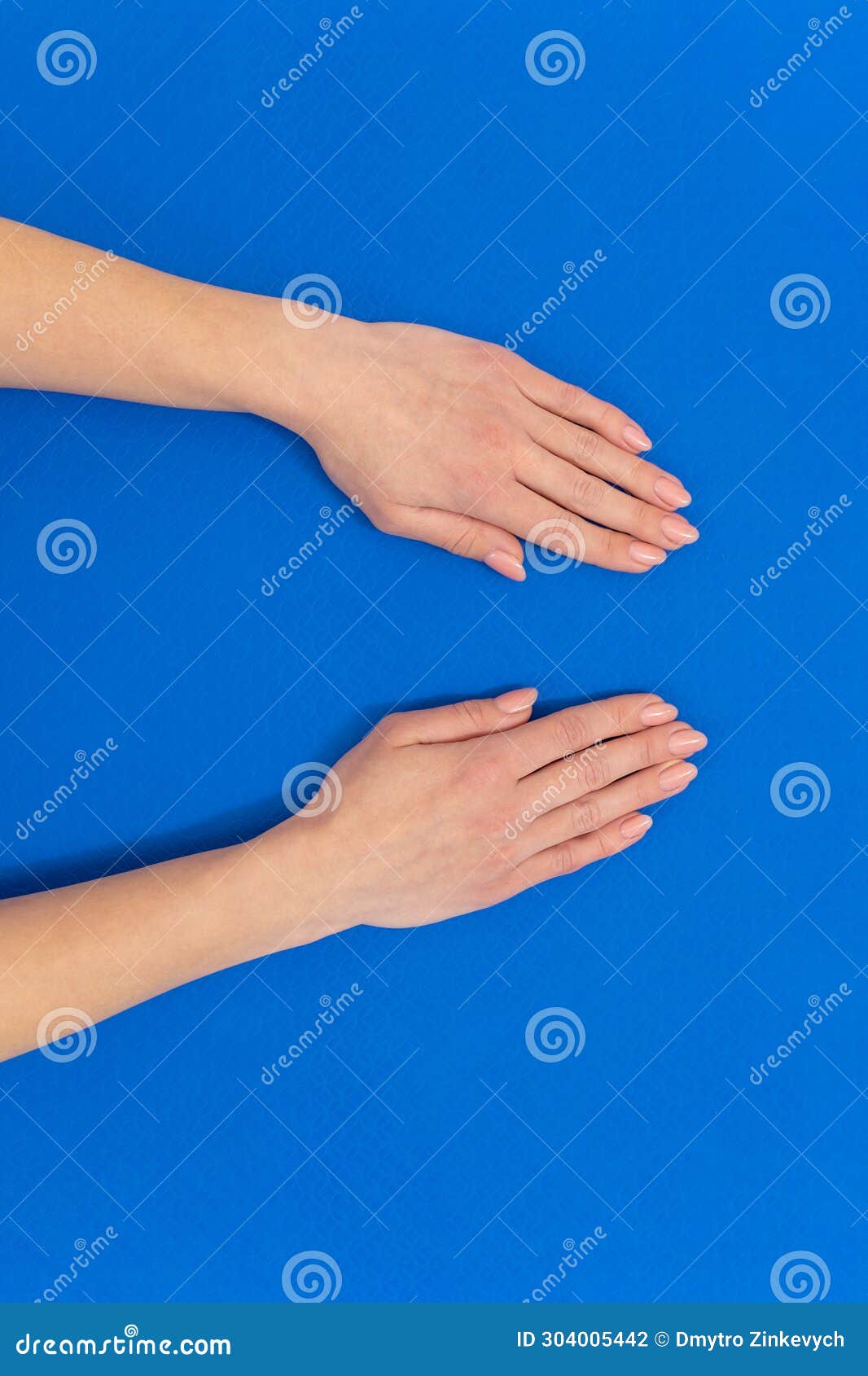 Close Up Picture of Female Stretched Arms Stock Photo - Image of ...