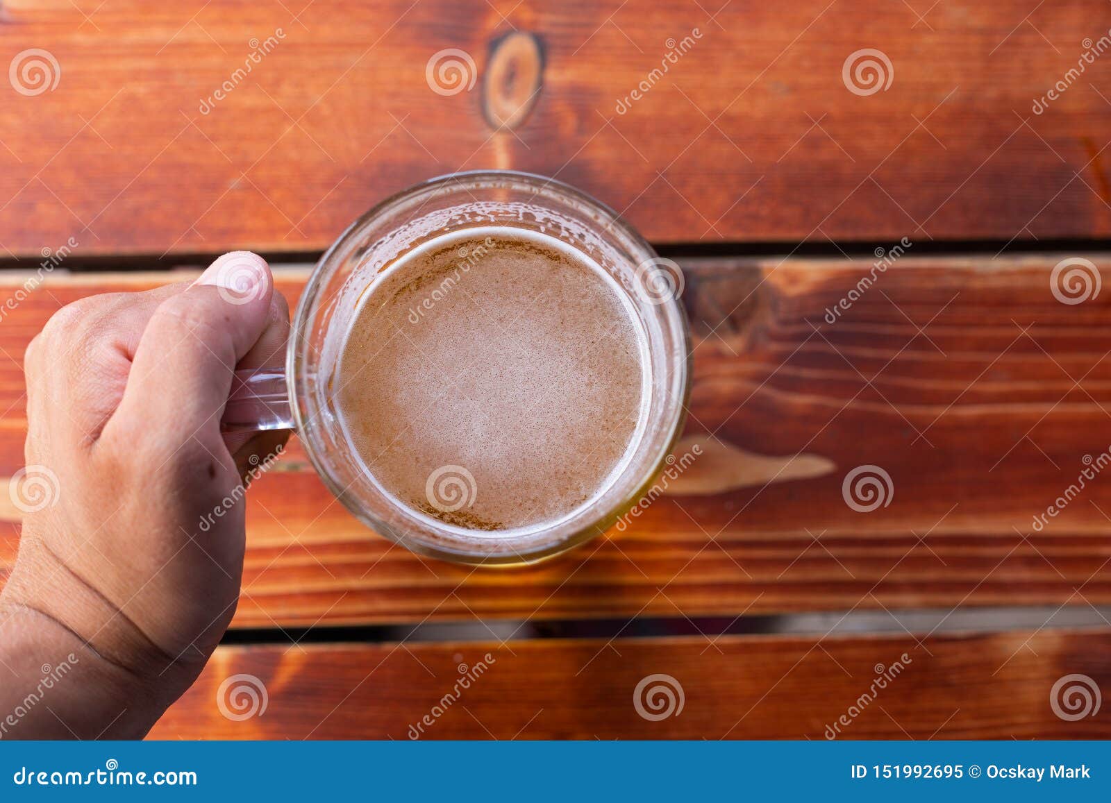 Fresh draught beer stock image. Image of draught, craft - 151992695