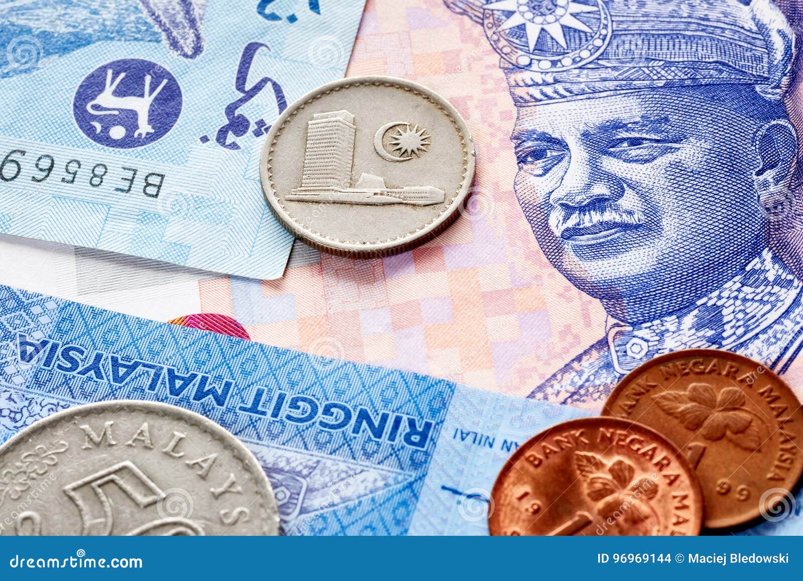 Close Up Picture of Malaysian Ringgit Stock Photo - Image of business ...