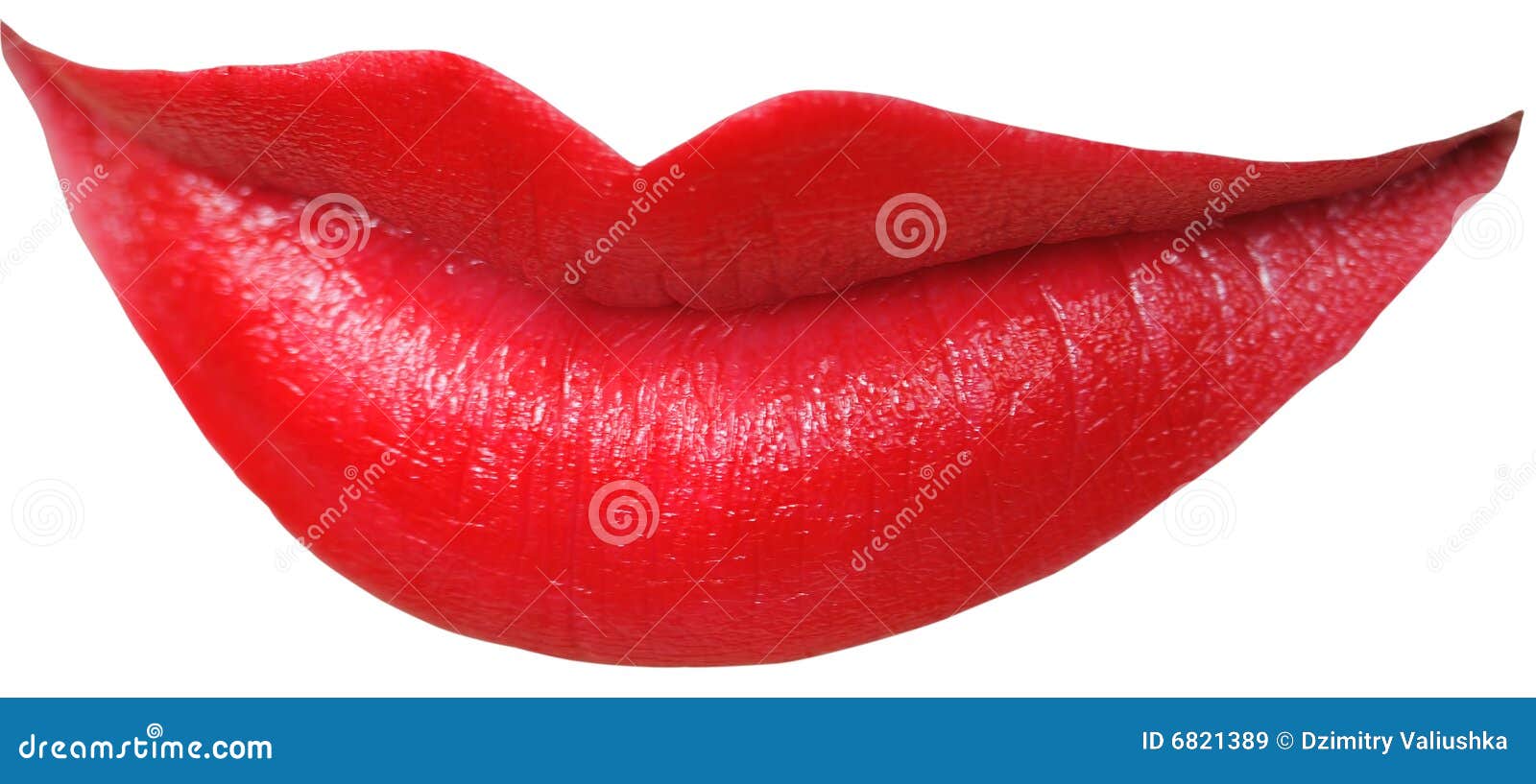 Close Up Picture of the Red Lips Stock Image - Image of smile, human ...