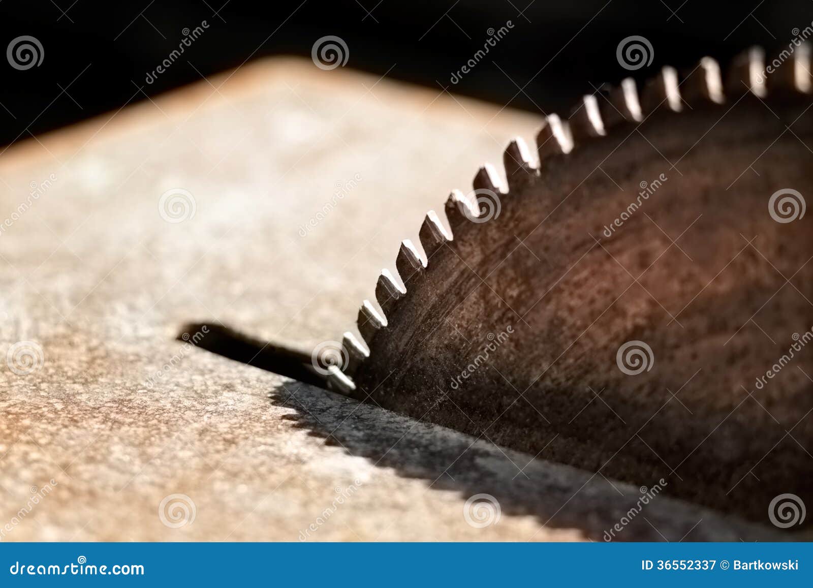 Close-up Picture of a Rusty Circular Saw in an Old Sawmill Stock Image ...