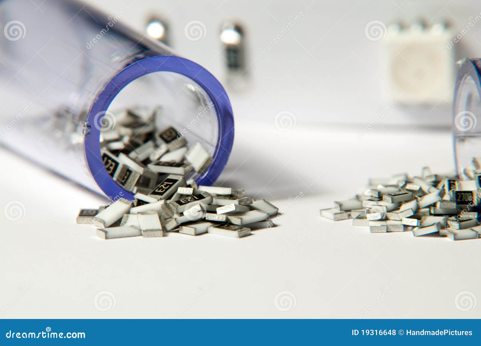 Close Up Picture of SMD Resistors Stock Photo - Image of semiconductor ...