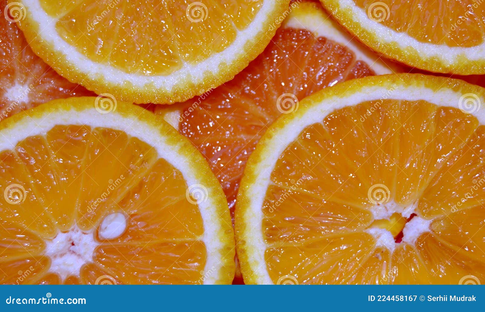 Close Up of Pieces of Cut Citrus and To Be Used As Background Stock ...