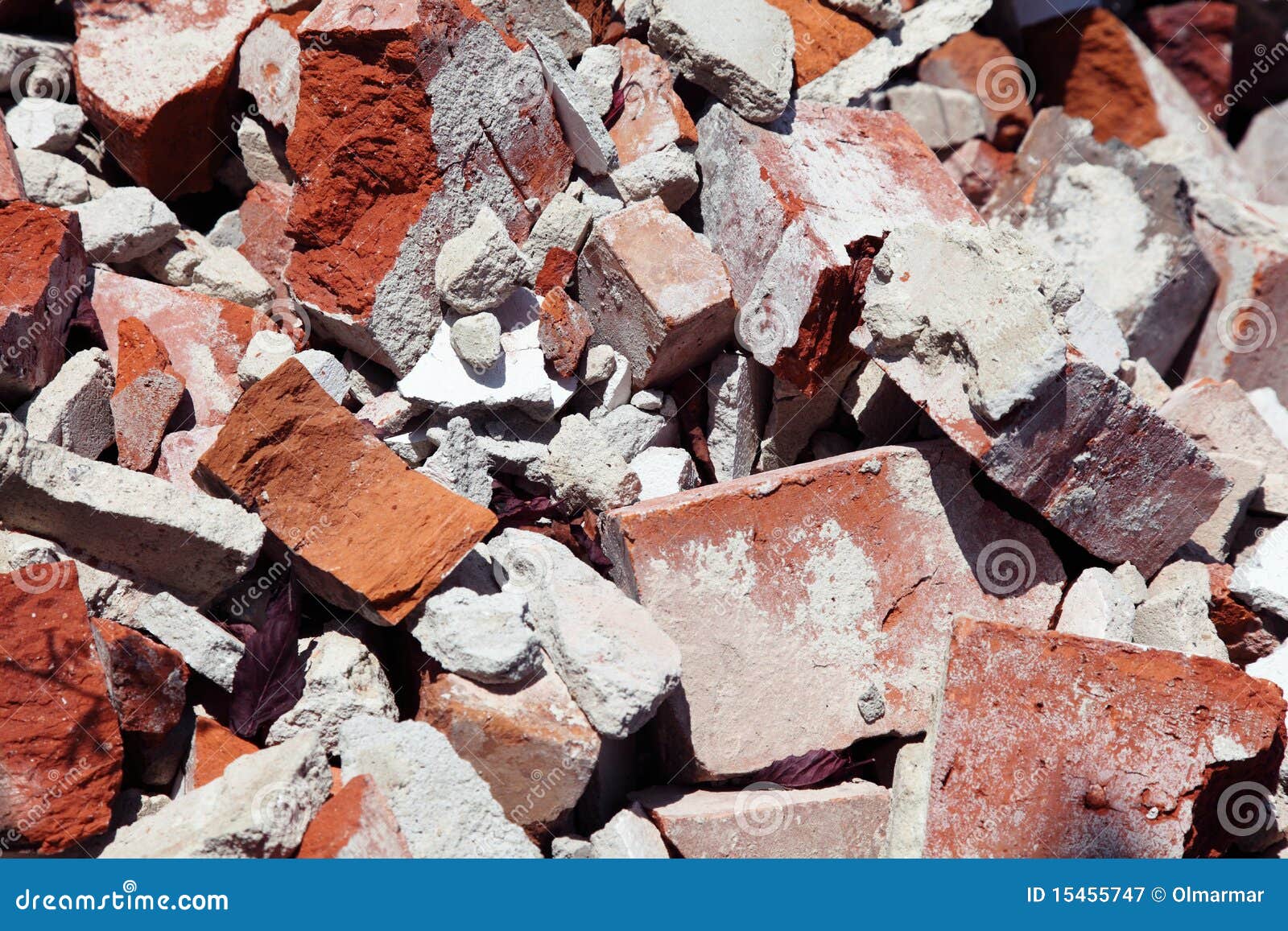Close Up of a Pile of Bricks Stock Image - Image of construction ...