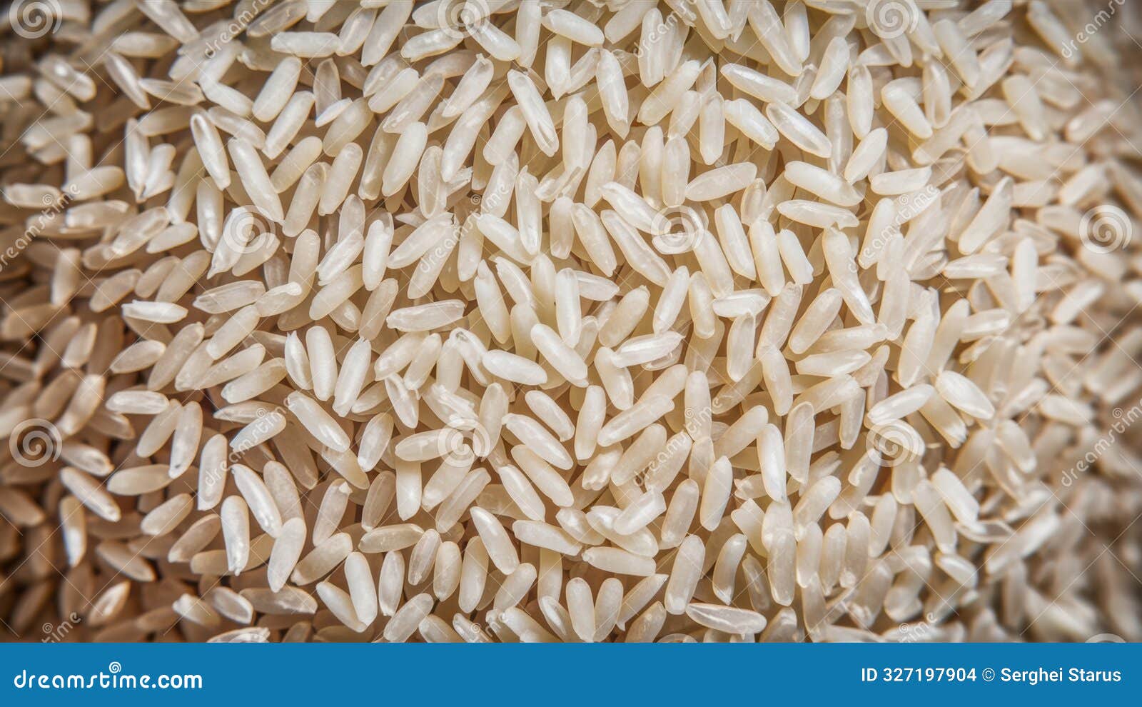 A Close Up of a Pile of Rice Grains on the Table, AI Stock Photo ...