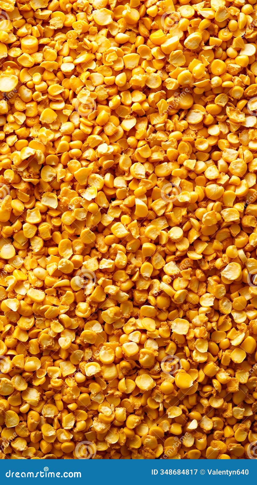 A Close Up of a Pile of Yellow Corn Kernels Stock Image - Image of ...