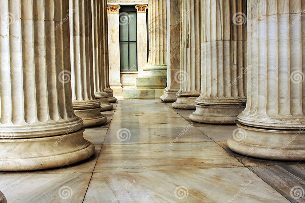 Close-up pillar stock image. Image of legal, exterior - 13913635