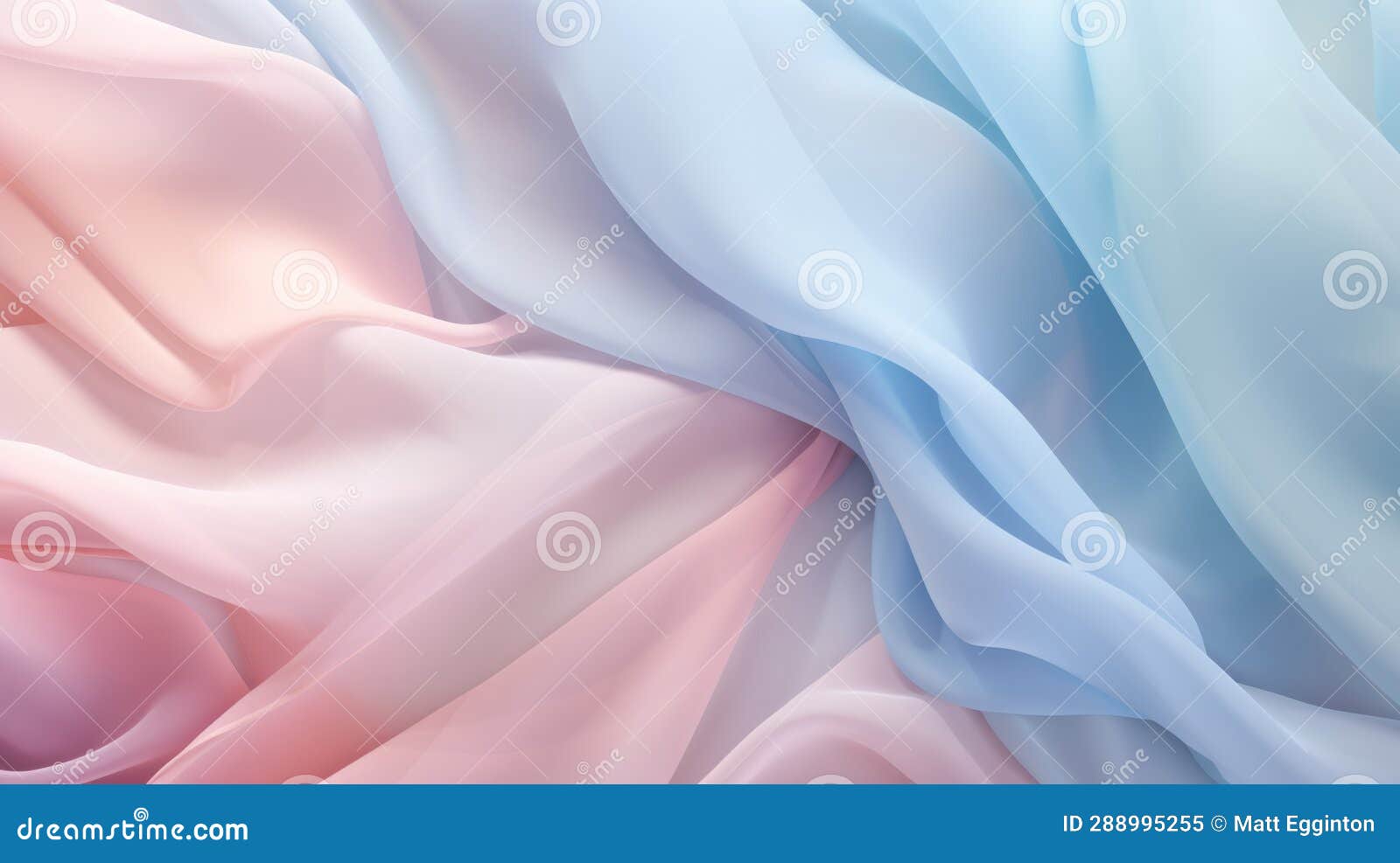 Chiffon Vibrant Pink and Blue Fabric Close-up Stock Illustration ...