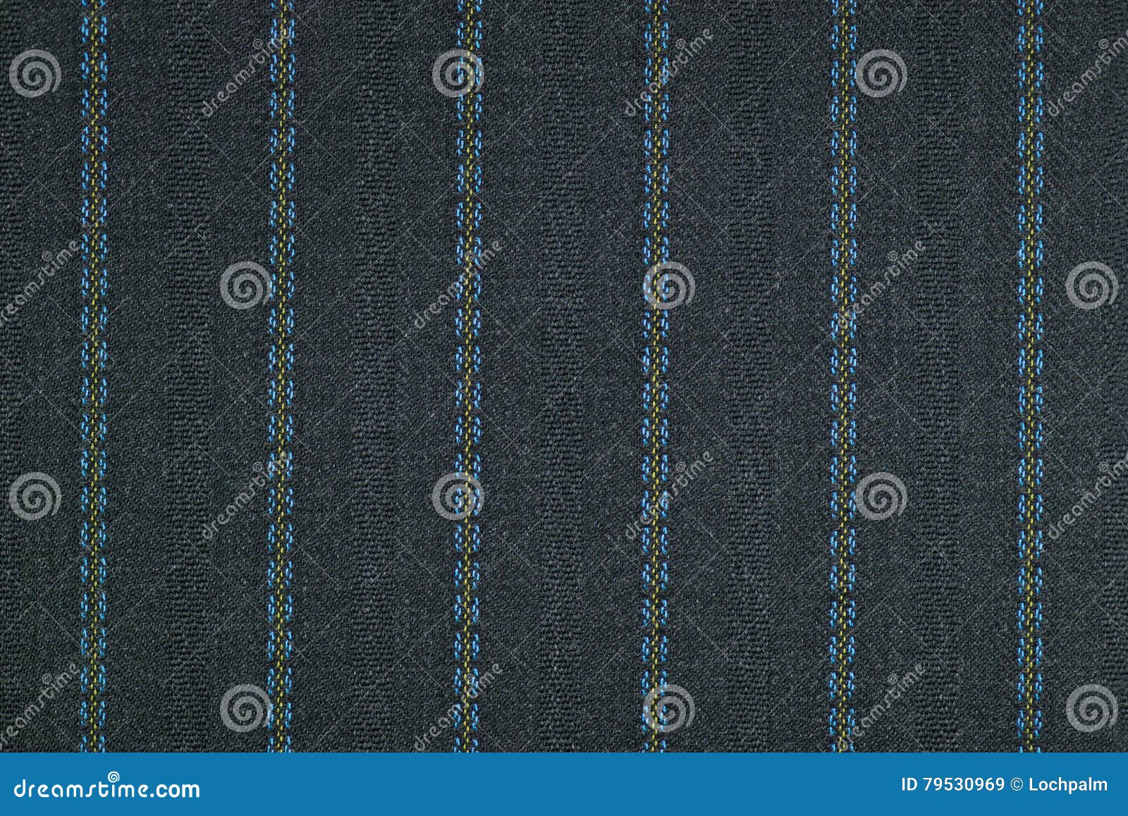 Close Up of Pinstriped Fabric Texture Background. Stock Image - Image ...