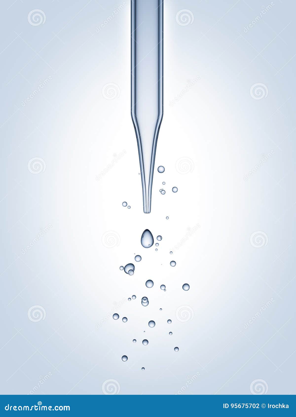 Close Up Pipette with Drop on White Stock Photo - Image of aromatherapy ...