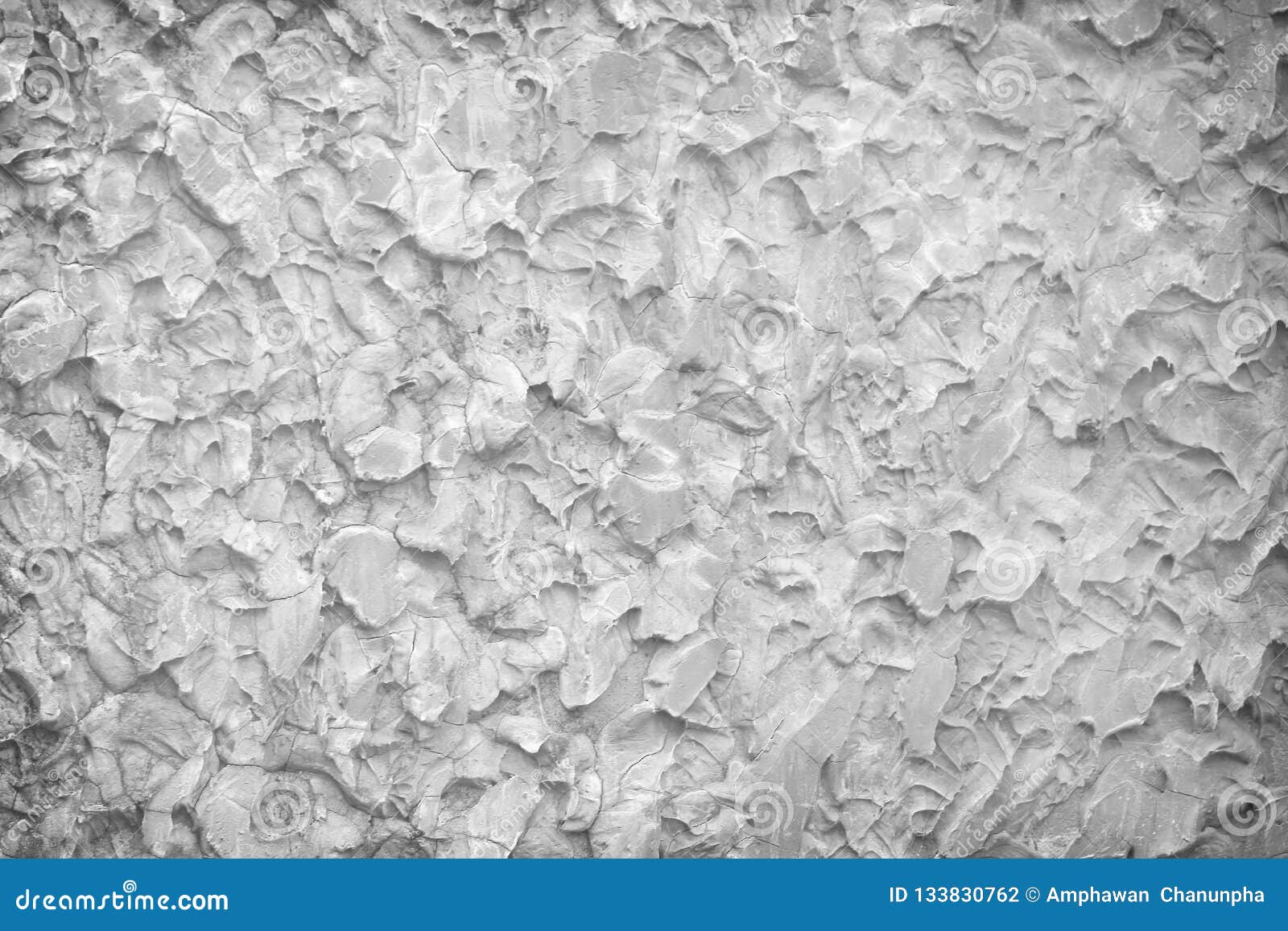 Plastering the Concrete Wall in Seamless Rough Patterns ,white or Gray ...