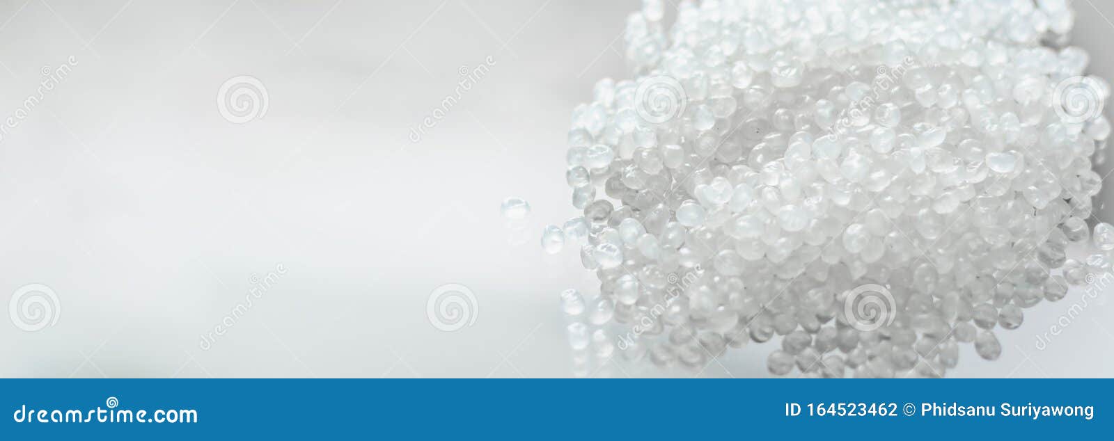 Plastic polymer granules stock photo. Image of experiment - 164523462