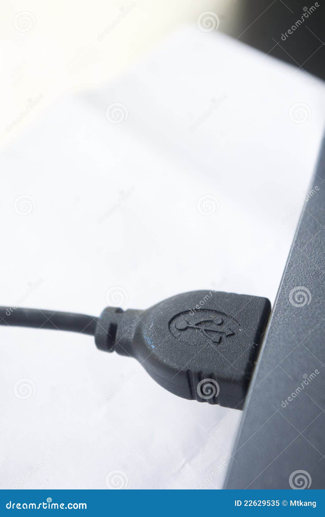 Close Up of Plug with USB Sign Stock Image - Image of mouse, connect ...