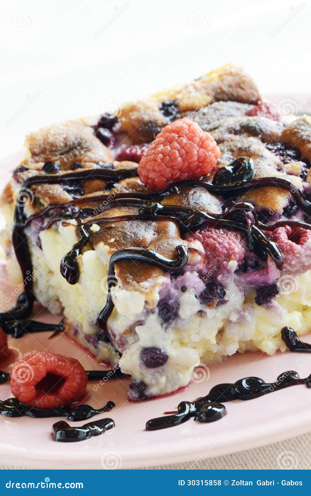 Milk rice pudding close up stock photo. Image of cream - 30315858