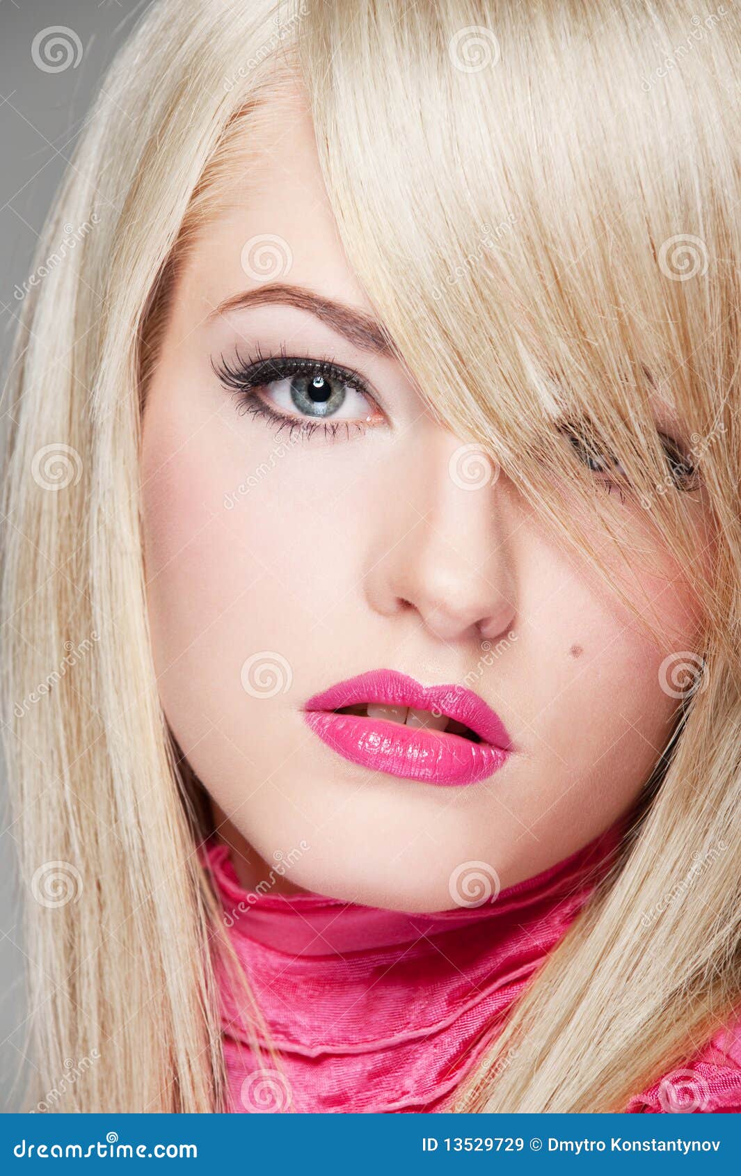 Close-up Portrait of Alluring Woman Stock Image - Image of beauty ...