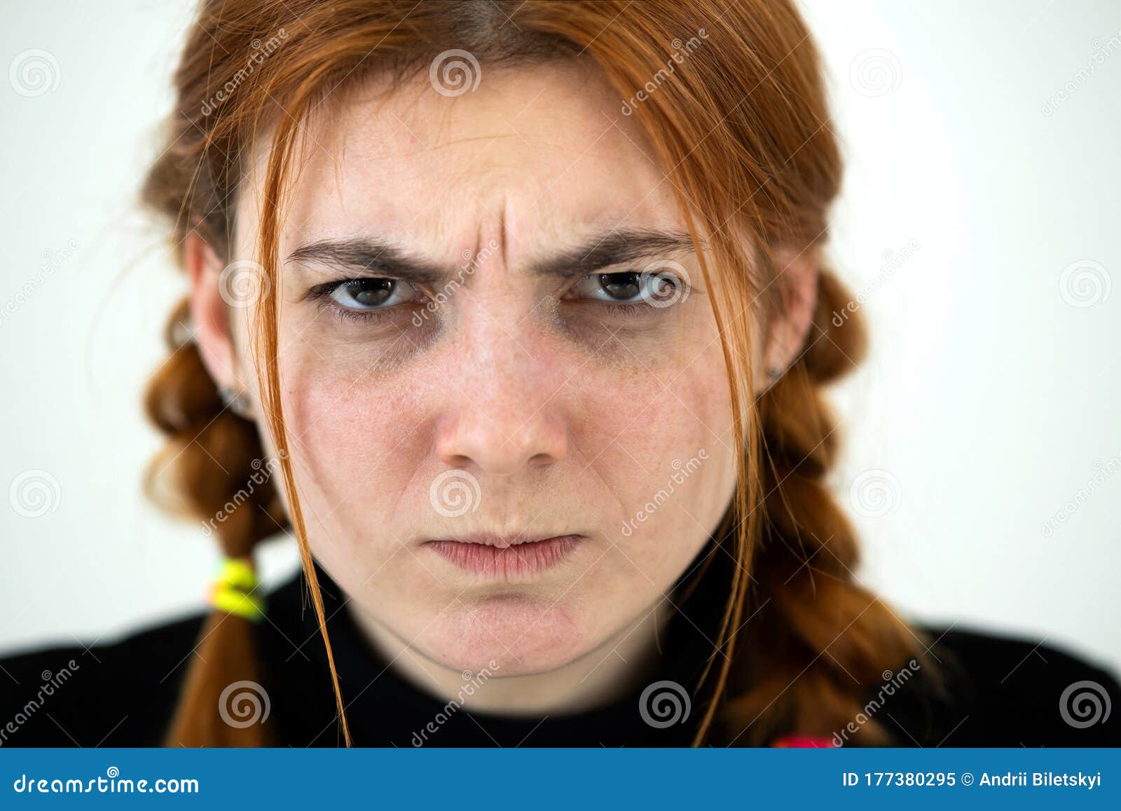 Close Up Portrait of Angry Redhead Teenage Girl Stock Image - Image of ... Close Up Portrait of Angry Redhead Teenage Girl Stock Image - Image of ...