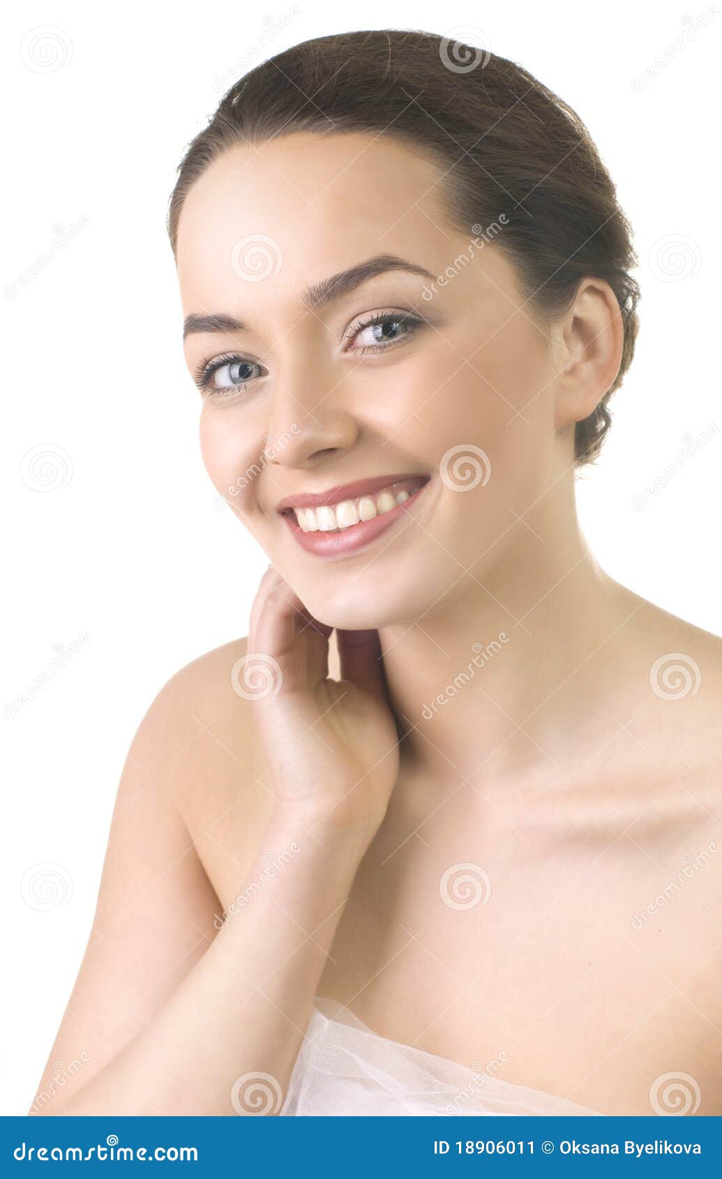 Close Up Portrait of a Beautiful Model Stock Image - Image of close ...