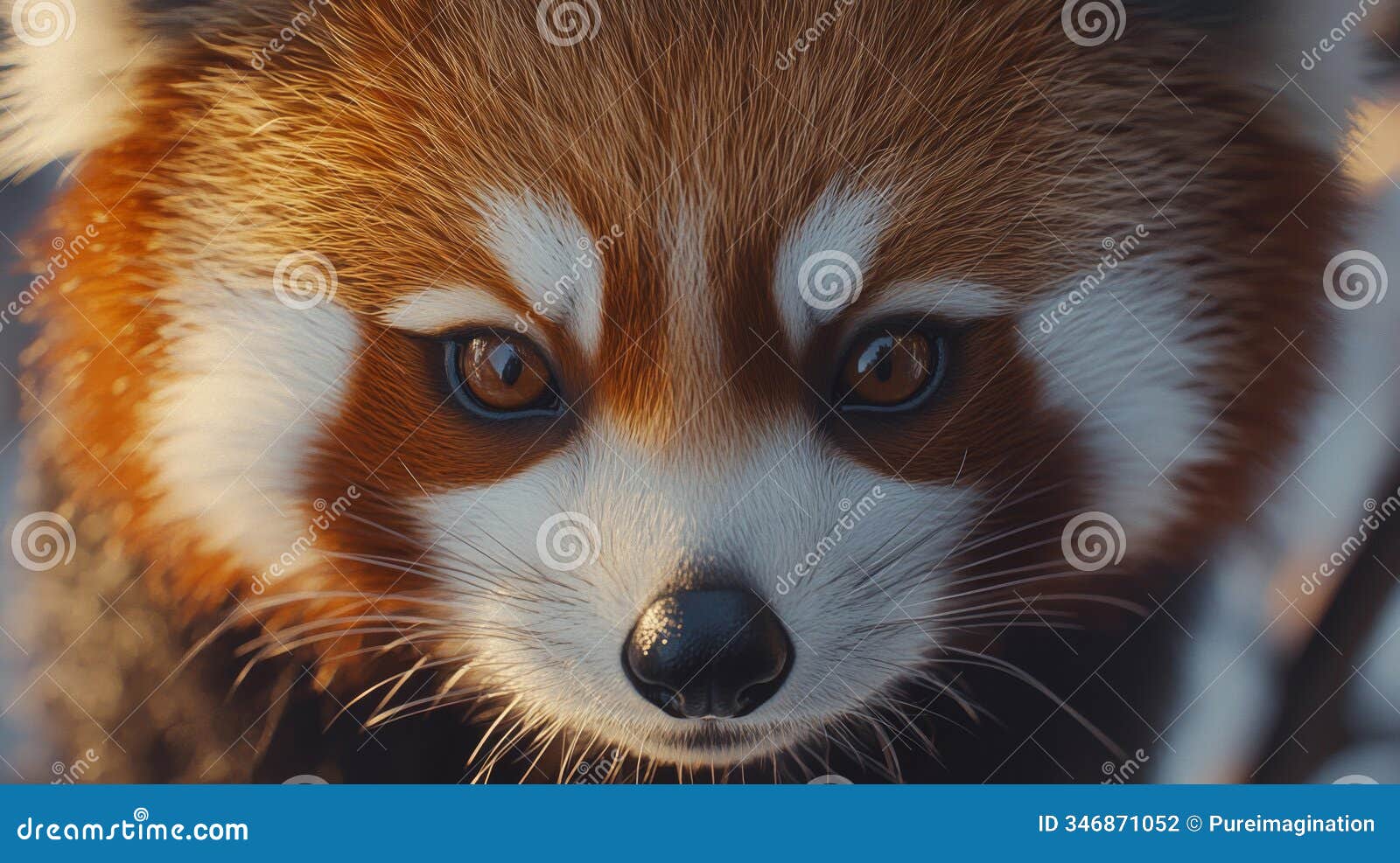 Close-up Of A Panda Ant, Also Known As Euspinolia Militaris. Stock ...