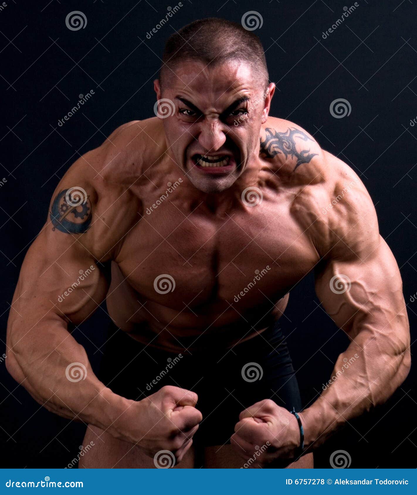 Close-up Portrait of Scary Man Looking Stressed Stock Photo - Image of ...