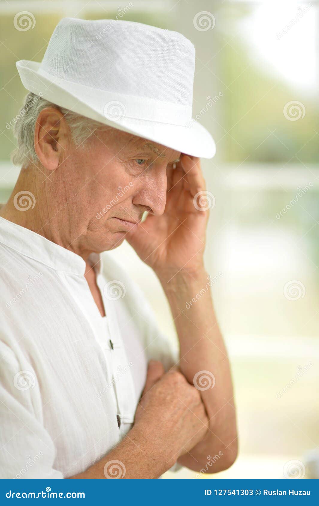Portrait of Thoughtful Senior Man at Home Stock Image - Image of nice ... Portrait of Thoughtful Senior Man at Home Stock Image - Image of nice ...