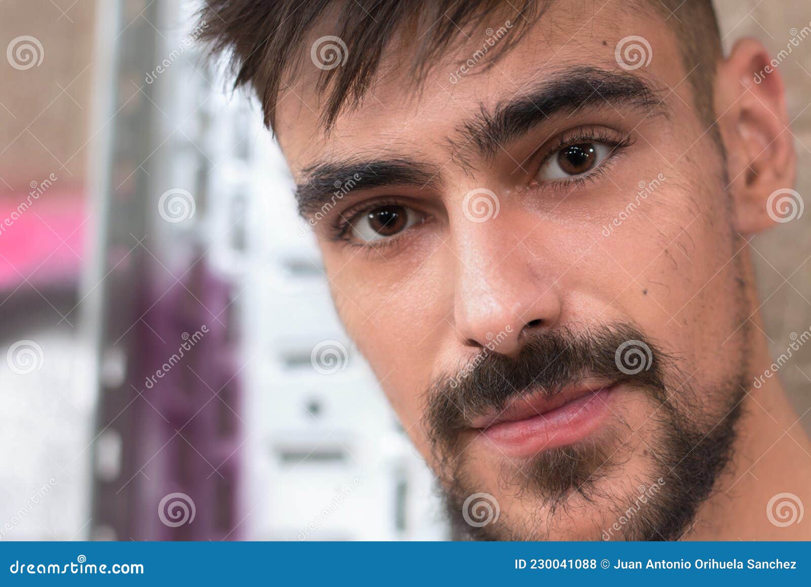 Very handsome guy stock photo. Image of fashion, mustache - 230041088