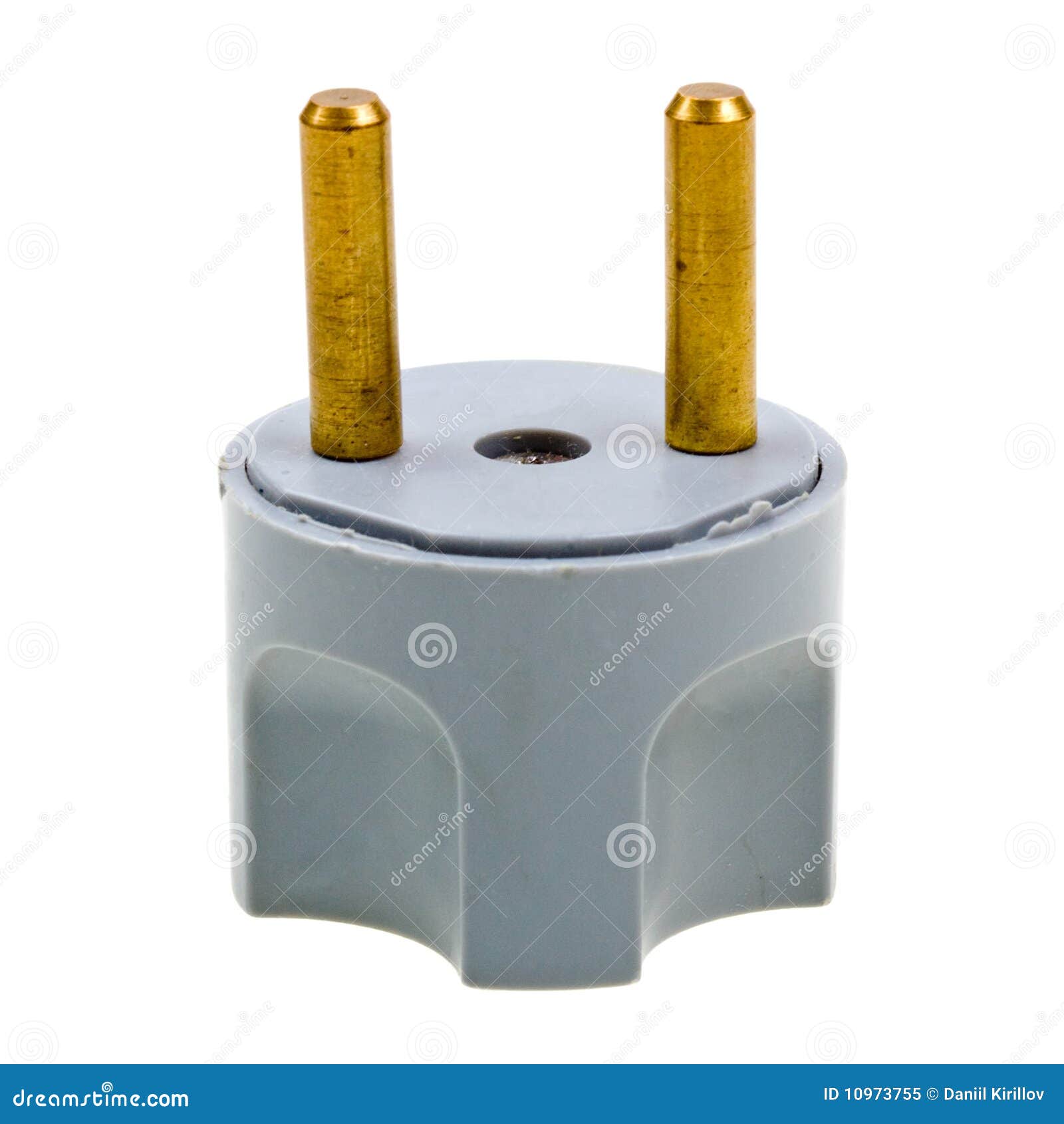 Close-up Power Plug Isolated on White Stock Image - Image of energy ...