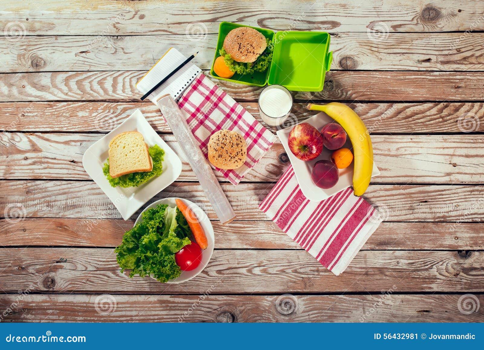 Close-up Prepared by School Lunches Stock Image - Image of peach ...